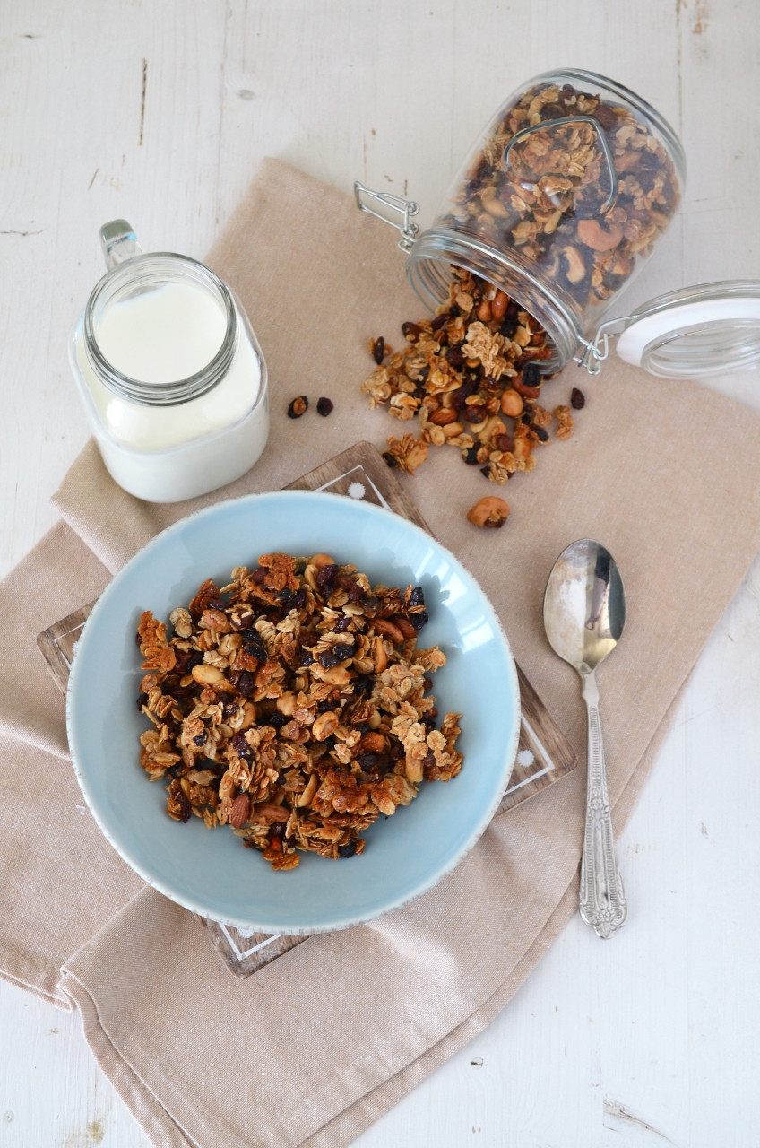 Granola – cereale coapte pentru micul dejun - Retete culinare by Teo's Kitc